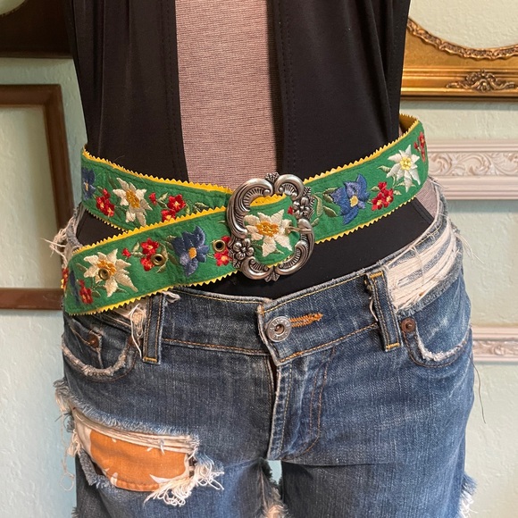 Vintage | Accessories | Vintage Norwegian Folk Belt | Poshmark